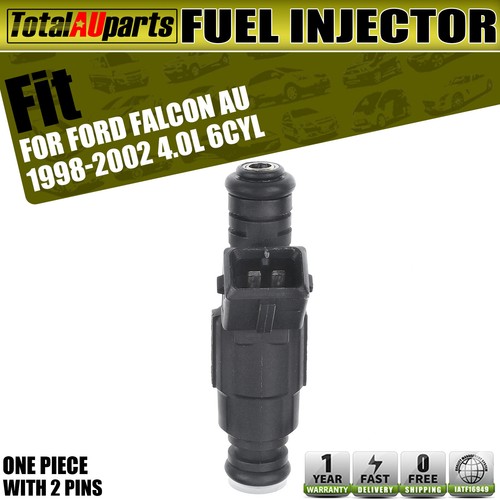 1x Fuel Injector for Ford Falcon AU 1998-2002 4.0L 96H 96N 2 Pins 6cyl ...