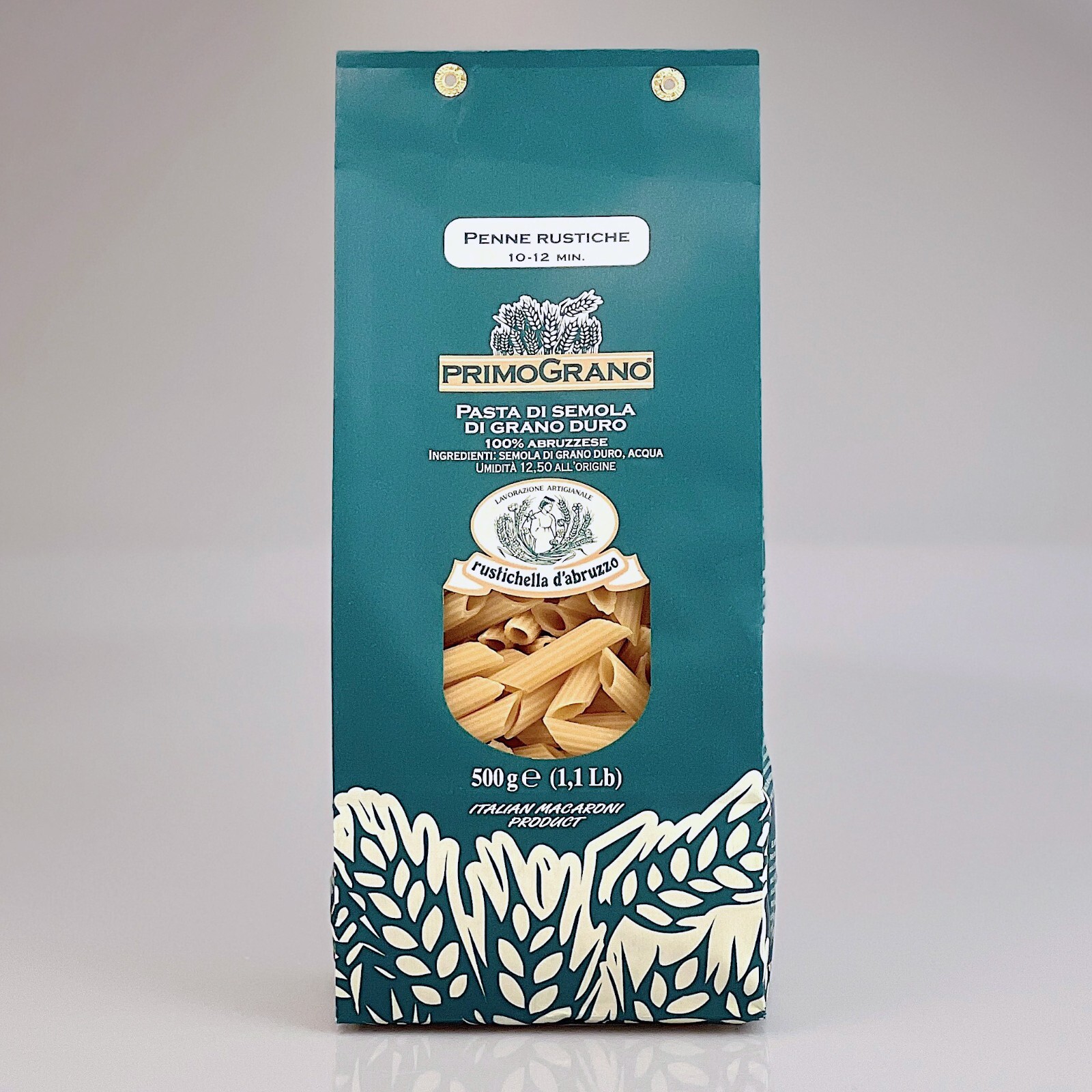 Penne Rustiche di PrimoGrano 500 g Nudeln - Rustichella d'Abruzzo Penne ...