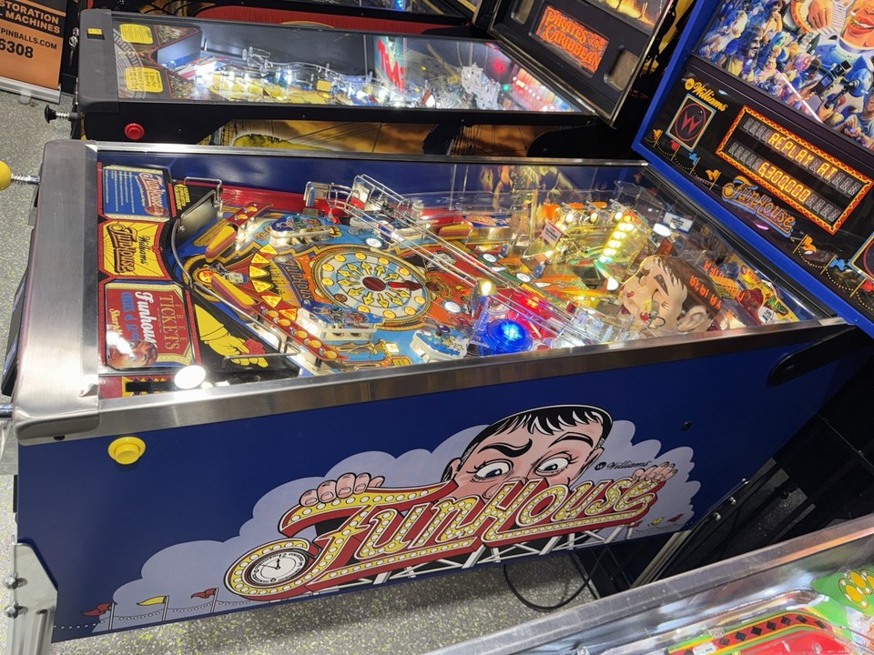 Funhouse Williams 1990 Pinball Machine Restored Orange County Pinballs ...