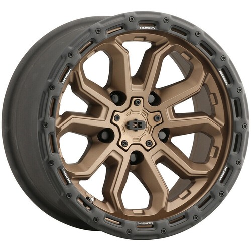 One 17x8 Vision 405 Korupt 5x108 30 Bronze Wheel Rim 63.5 | eBay