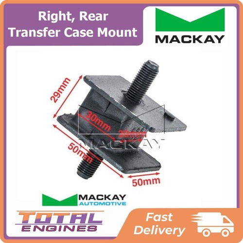 Right, Rear Transfer Case Mount fits Suzuki Jimny SN413 1.3L 4Cyl M13AA ...
