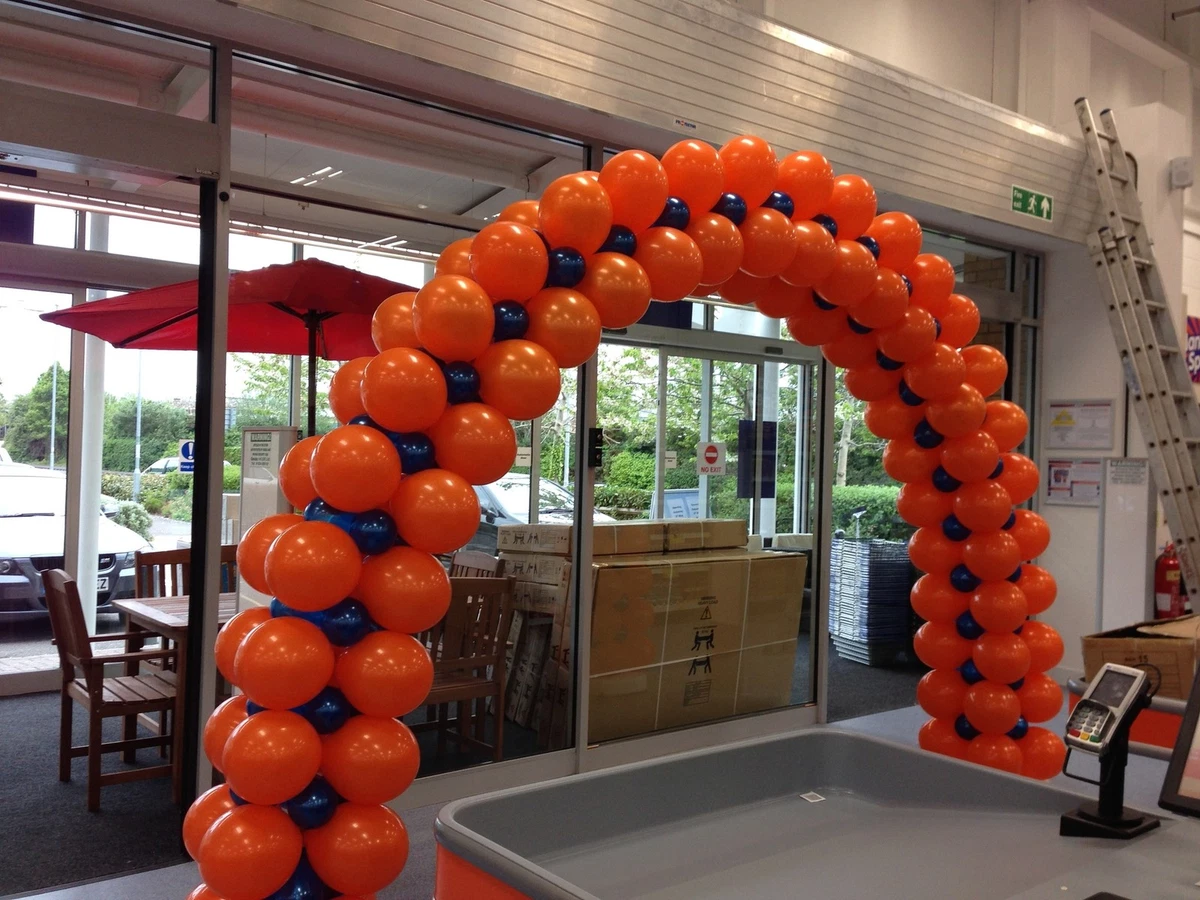 How To Make Balloon Arch Without Helium
