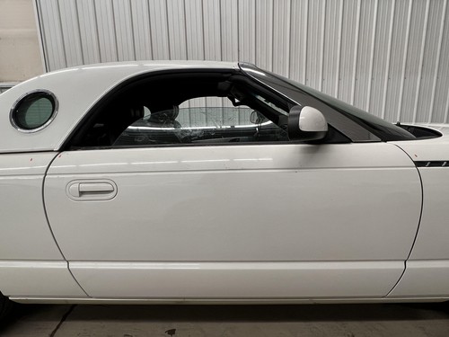 02-05 FORD THUNDERBIRD PASSENGER RIGHT FRONT DOOR ASSY WHITE SUEDE ...