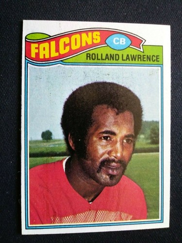 1977 Topps Football Card # 242 Rolland Lawrence - Atlanta Falcons | eBay