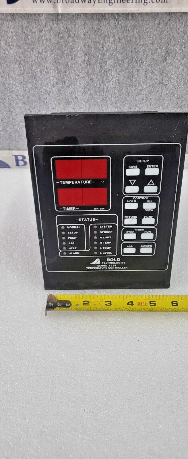 TEMPERATURE CONTROLLER BOLD TECHNOLOGIES 625S | eBay