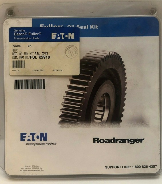 Eaton Fuller K2918 Oil Seal Kit USA for sale online | eBay