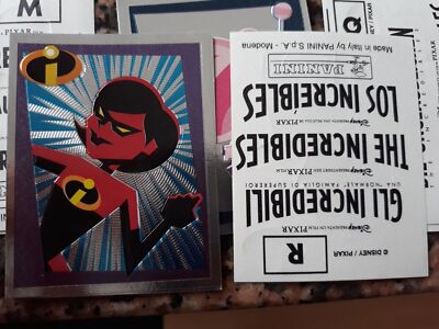 THE INCROYABLE THE INCROYABLE DISNEY PIXAR PANINI R | eBay