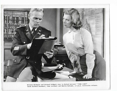 Vintage 8x10 Time Limit 1957 w Richard Widmark Richard Basehart Dolores ...