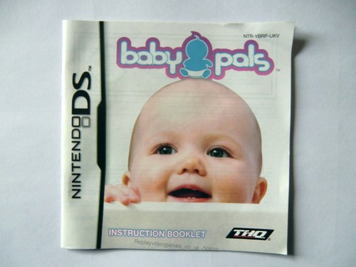 50810 Instruction Booklet - Baby Pals - Nintendo DS (2008) NTR-YBRP-UKV ...