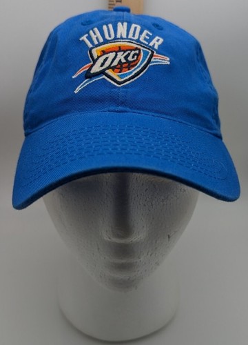 Oklahoma City OKC Thunder NBA 100% Cotton Blue Strapback 2013 Hat Cap ...