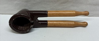 Wood Handle Nut Cracker Tool – Heavy Duty Walnut & Pecan Shell Opener ...