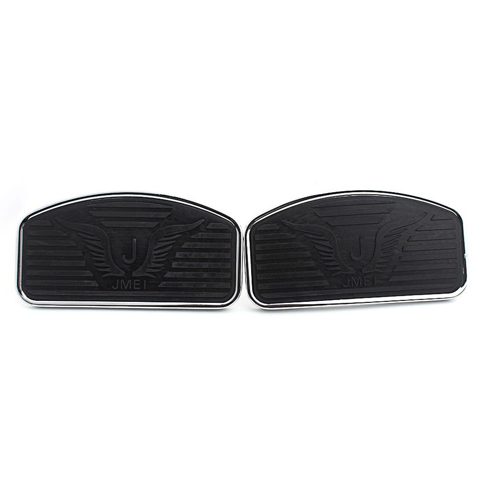 A Pair Steel Front Driver Floorboards Footboard Universal For Harley ...