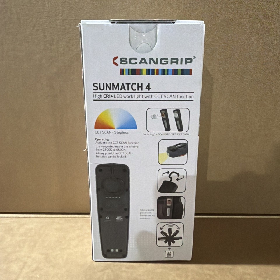 ScanGrip SunMatch 4 Light | Hand Held LED Detailing Light | eBay