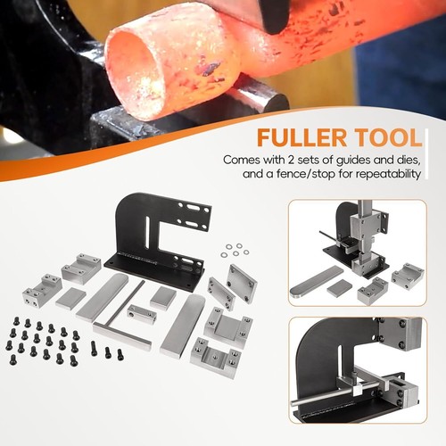 Heavy Duty Forge Wizard Blacksmith Tool Fuller Tool, Cut off Tool w ...