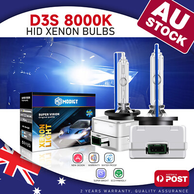 2x MODIGT D3S Headlight Xenon HID Bulb 8000K For Audi S3 S3 2013-2019 ...