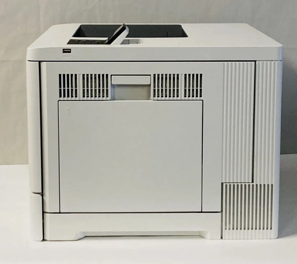 HP M553 Color LaserJet Enterprise Duplex Printer B5L25A with toners ...