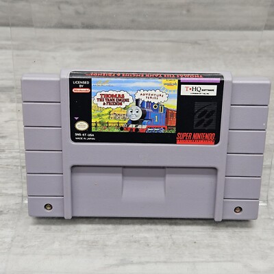 Thomas the Tank Engine & Friends (Super Nintendo ) SNES Cartridge Only ...