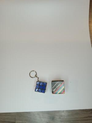 Retro Wonderful Key Chain Rubix Cube w/ Original box from 1981 | eBay