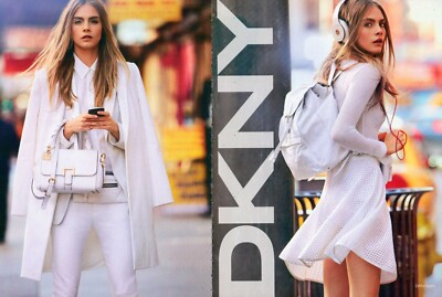 DKNY Bags Magazine Print Ad Advert handbag fashion Accessoires 2013 | eBay