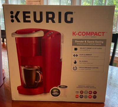 Keurig K-Compact Classic Series K35 Coffee Maker - Red!! | eBay