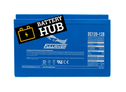 FULLRIVER DC120-12B DC SERIES 12 MONTH WARRANTY DEEP CYCLE BATTERY ...