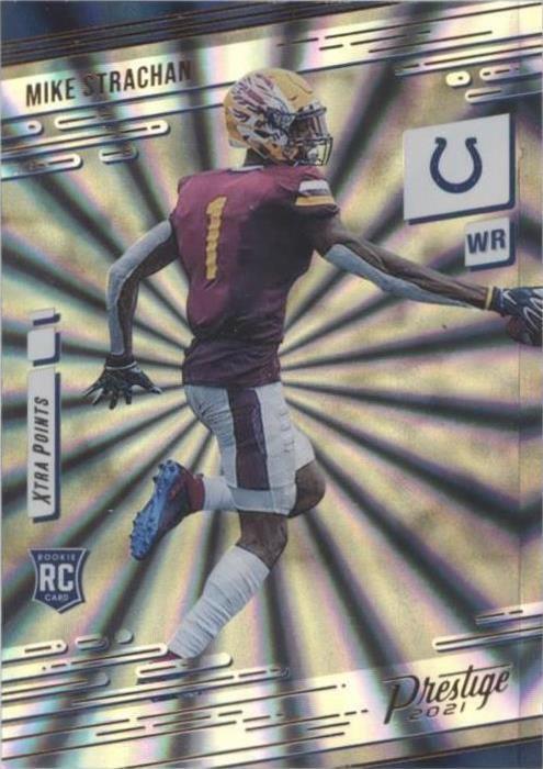 2021 Panini Prestige - Rookies Mike Strachan #298 Xtra Points Sunburst ...