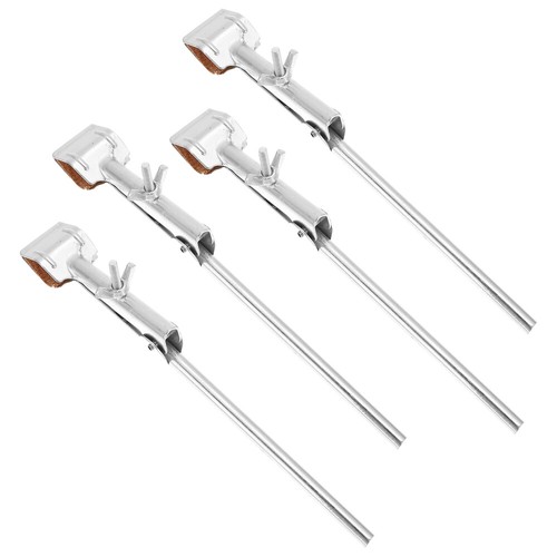 4 Pcs Laboratory Clamp Stand Support Science Equipment Three-jaw | eBay