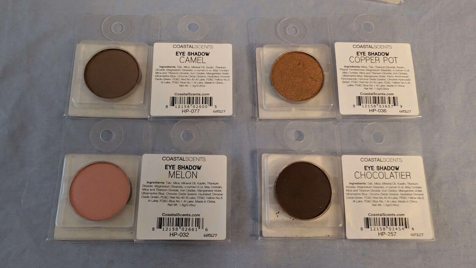 Coastal Scents Hot Pots Eye Shadow Mix And Match Pick From List NEW | eBay