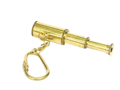 Antique Vintage Telescope 3 inch Keychain Antique style Key ring 20 pcs ...