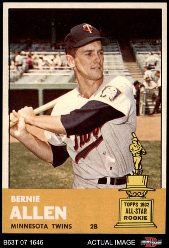 1963 Topps #427 Bernie Allen Twins ASR 7.5 - NM+ | eBay