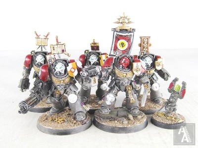 (AA22) Terminators Squad Space Marines Adeptus Astartes 40k 30k ...