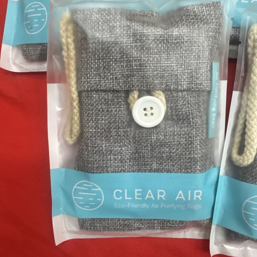 Clear Air Bamboo Charcoal Air Purifying Bags 5 Pack For Home Purifier ...