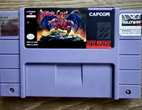 Demon's Crest SNES (Cartridge Only) Authentic Tested Fast Shipping ! | eBay