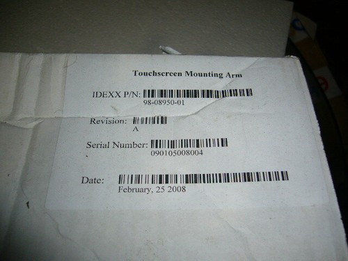 IDEXX VetLab Station Computer Touch Screen Screen Monitor Holder, 98 ...