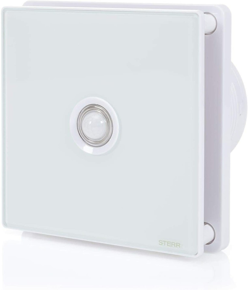 STERR - Bathroom Extractor Fan with PIR Sensor 100 mm / 4" – BFS100P ...