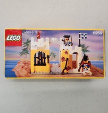 LEGO 6259 Broadside's Brig Instructions and Parts List