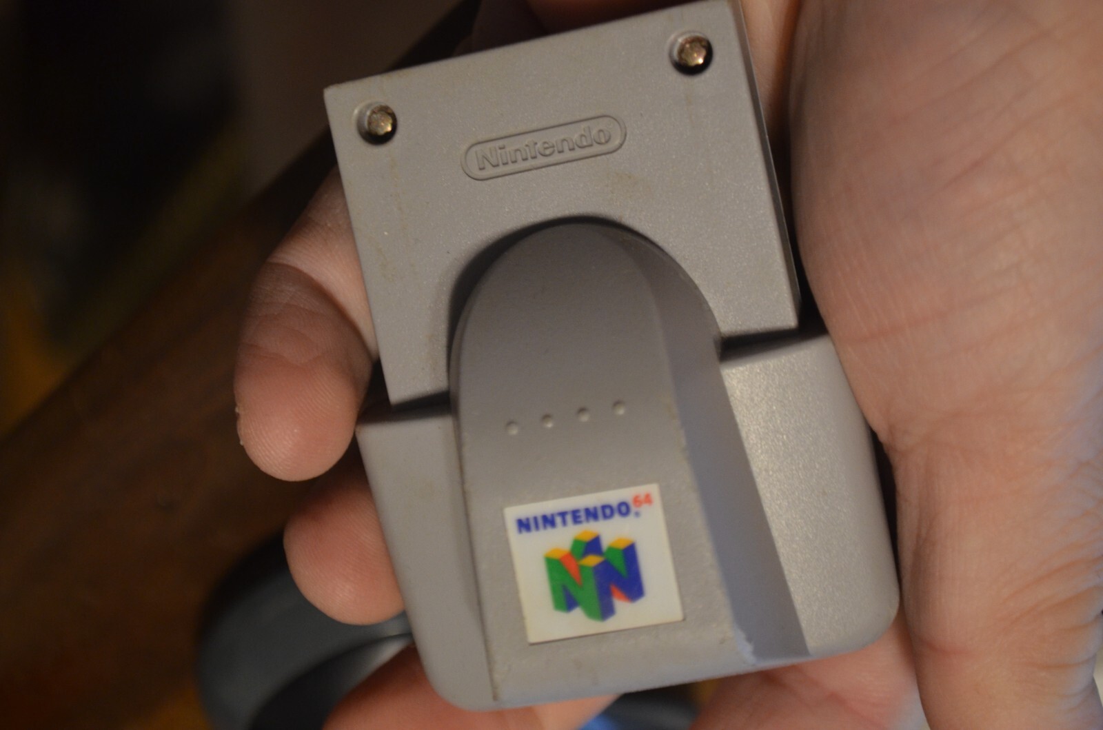 Nintendo 64 Official Rumble Pack Pak Genuine NUS-013 N64 accessory ...