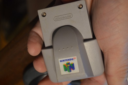 Nintendo 64 Official Rumble Pack Pak Genuine NUS-013 N64 accessory ...