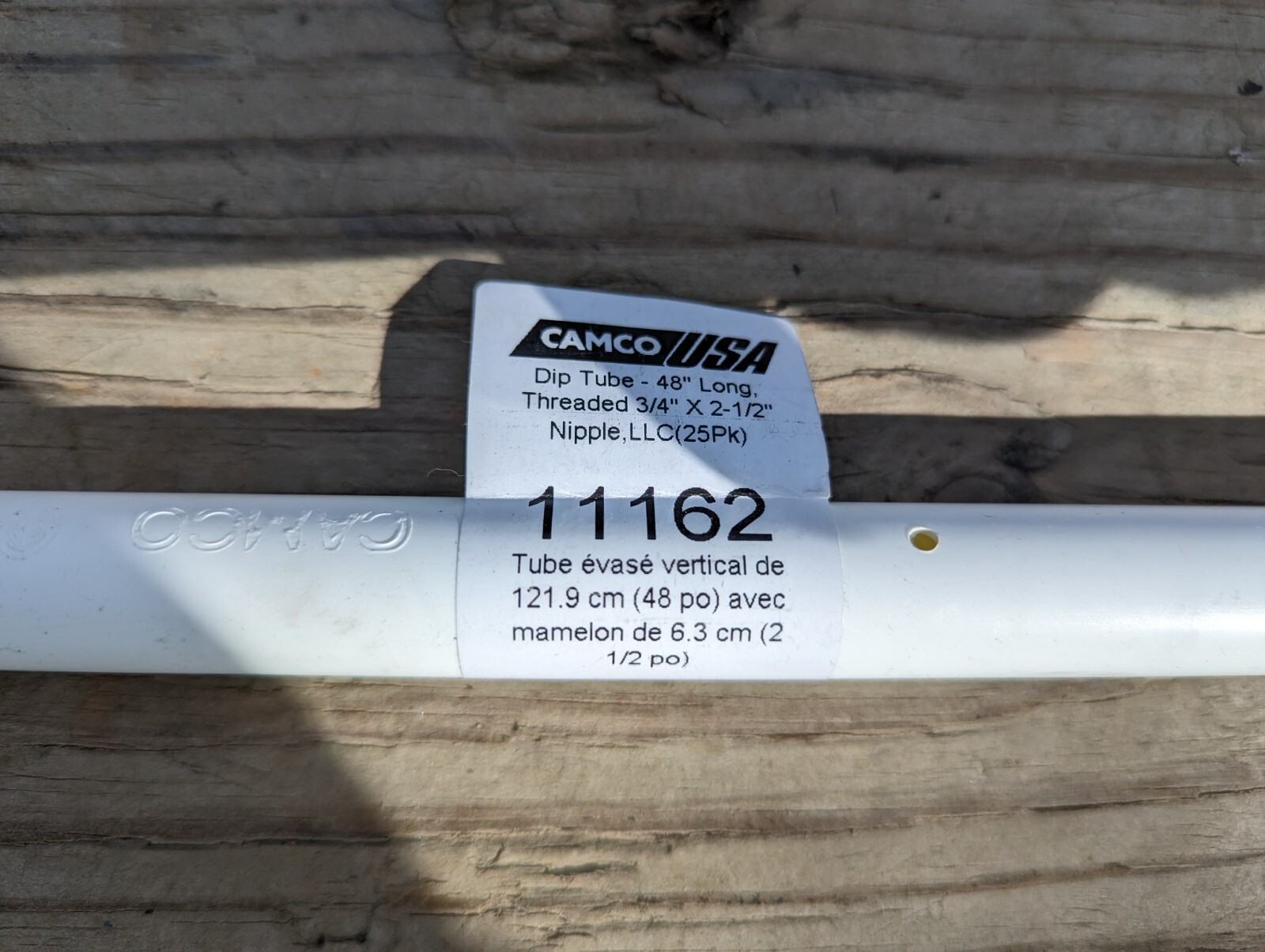 Camco 11162 48-Inch Threaded Dip Tube (Shelf: GMB) | eBay