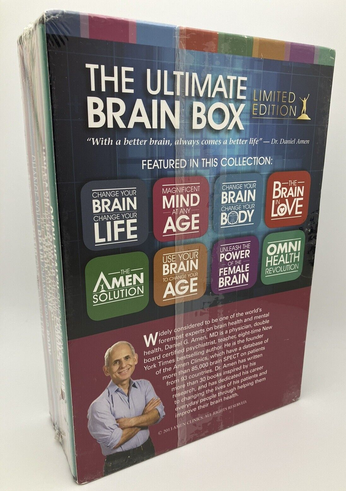 LOT DVDs Ultimate Brain Box Understanding Science David Perlmutter MD ...