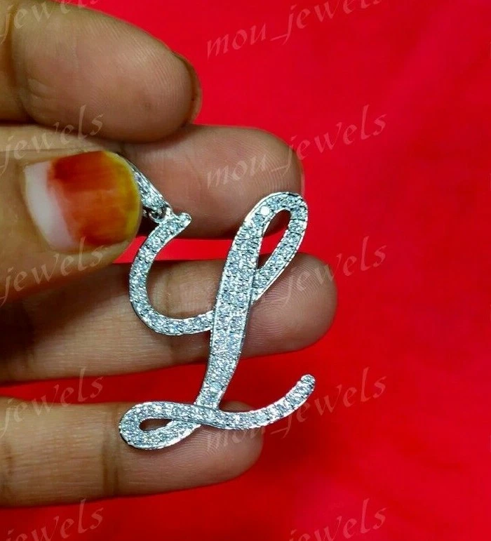 L Letter In Diamond