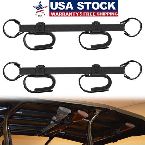 UTV Overhead Gun Rack Carrier For John Deere Gator Polaris Ranger ...