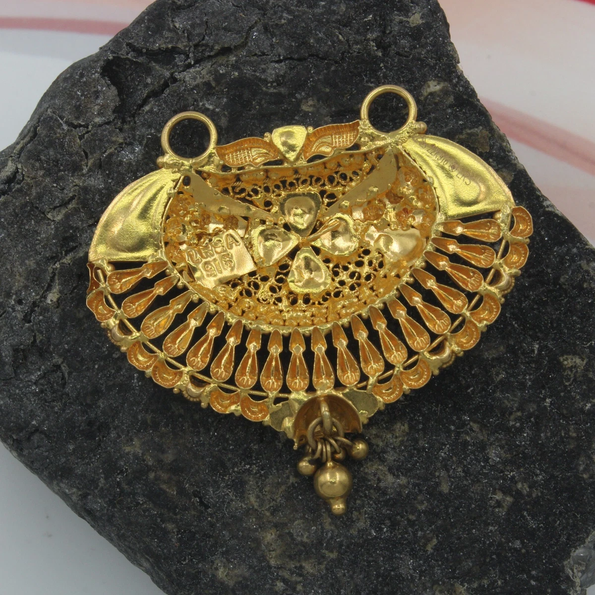 Indian Gold Pendant Designs