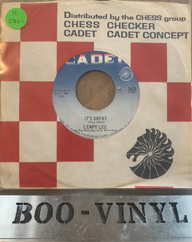 LEAPY LEE - ITS GREAT 7” VINYL RECORD CADET 5635 Ex / Vg+ Con | eBay UK