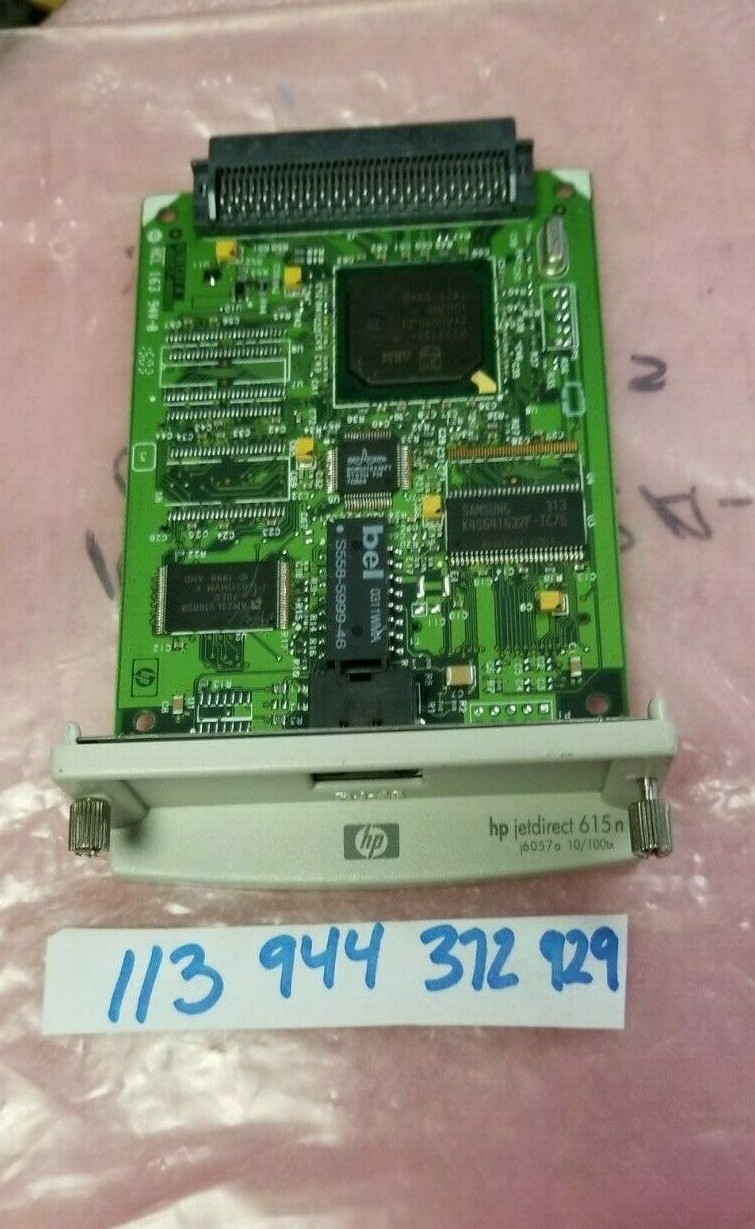 HP JETDIRECT J6057A 615n EIO 10/100TX TESTED WORKING 30 DAYS WARRANTY ...