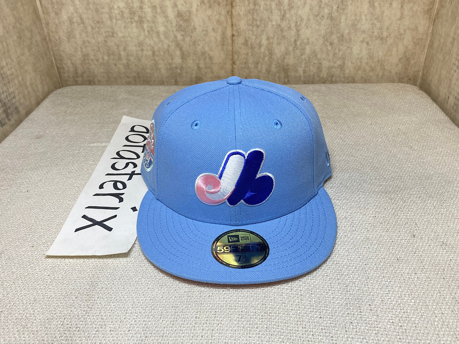 Montreal Expos Hat Club Cotton Candy Pastel Easter Baby Blue Pink UV 35 ...