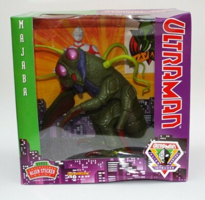 ULTRAMAN Alien Series Intruder MAJABA Action Figure Dreamworks 1991 NIB ...