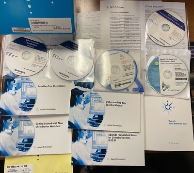 Agilent Software Certificate and Registration G2175BA 32 bit B.03.01 ...