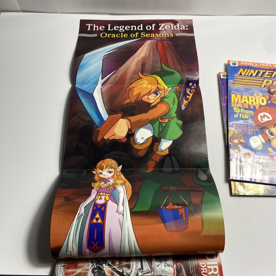 Vintage Nintendo Power Magazine Lot of 4 - Complete with Posters ...