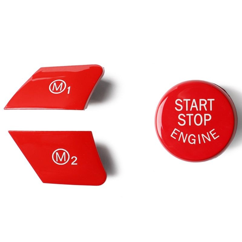 Car M Model Button with START Stop Engine Button for 2/3/4/5/6 Series ...